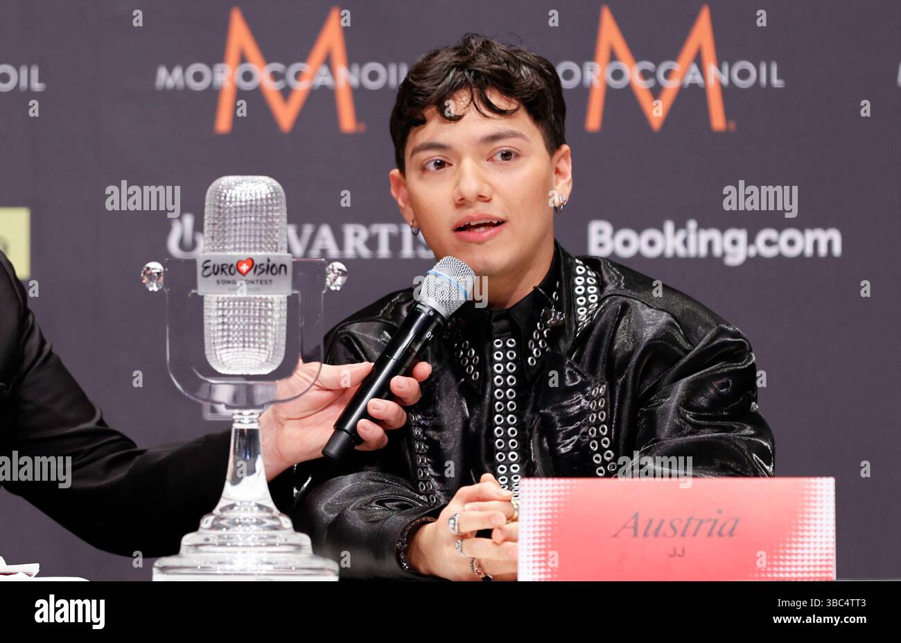 Basel, Switzerland. 18th May, 2025. Basel, Switzerland - May 18, 2025: ESC 2025 - Press ...