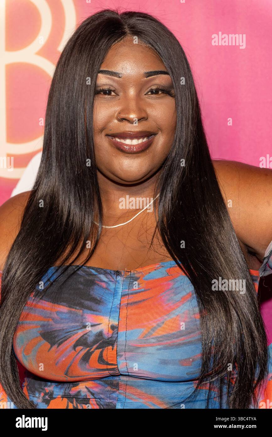 Los Angeles, USA. 17th May, 2025. Recording Artist Keewi Making ...