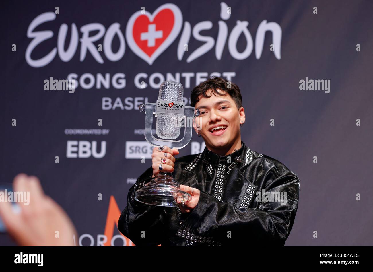 Basel, Switzerland. 18th May, 2025. Basel, Switzerland - May 18, 2025: ESC 2025 - Press ...