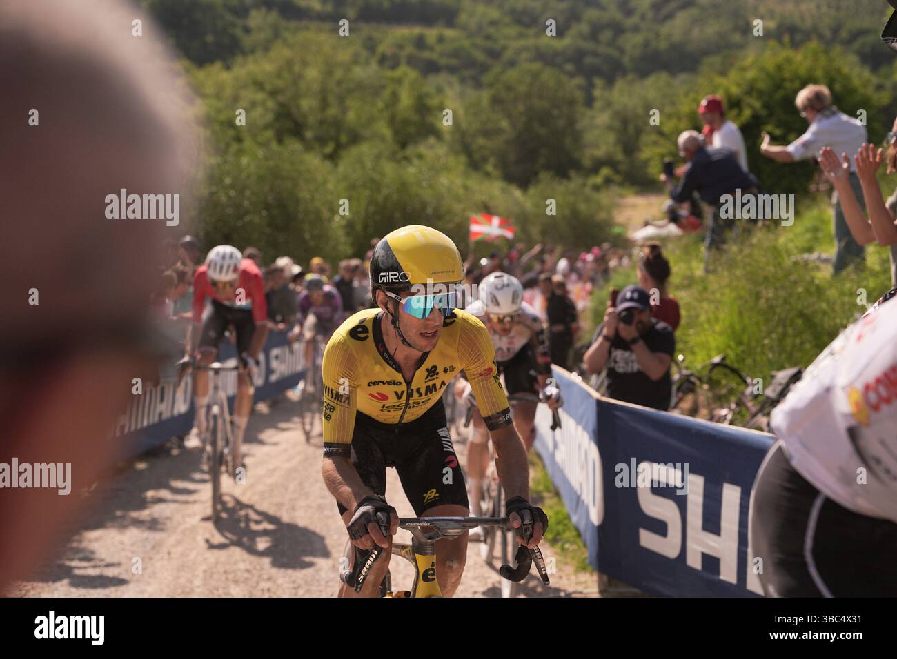 Simon Yates during the stage 9 of the Giro d'Italia from Gubbio to ...
