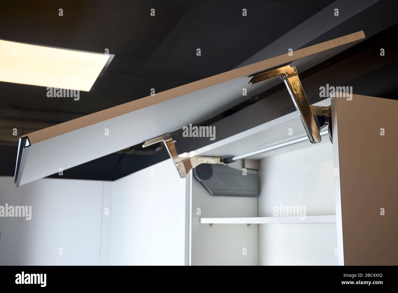 System for bi-fold fronts and facades for kitchen cabinets direct ...