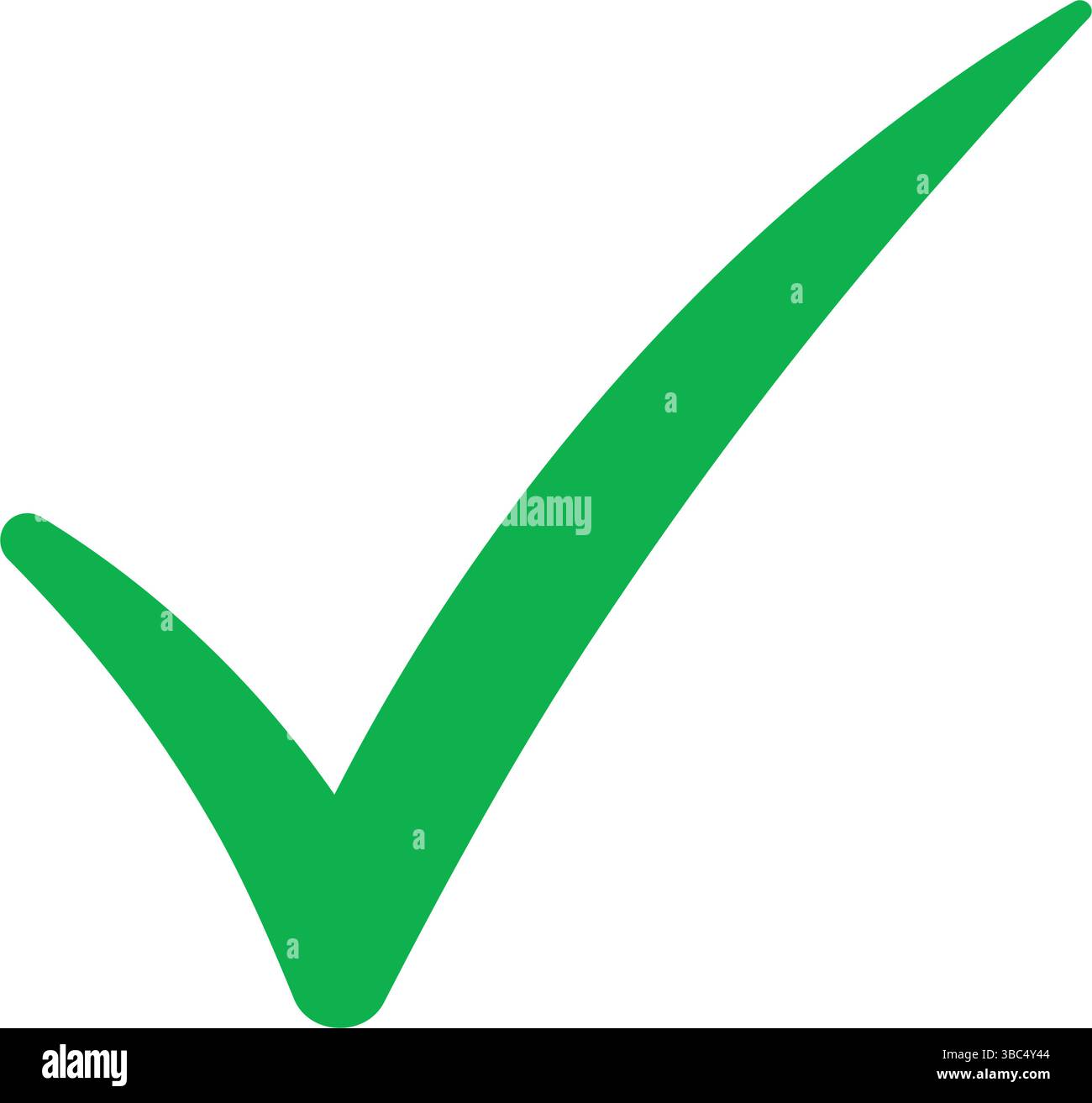Minimalist green check mark icon Stock Vector Image & Art - Alamy
