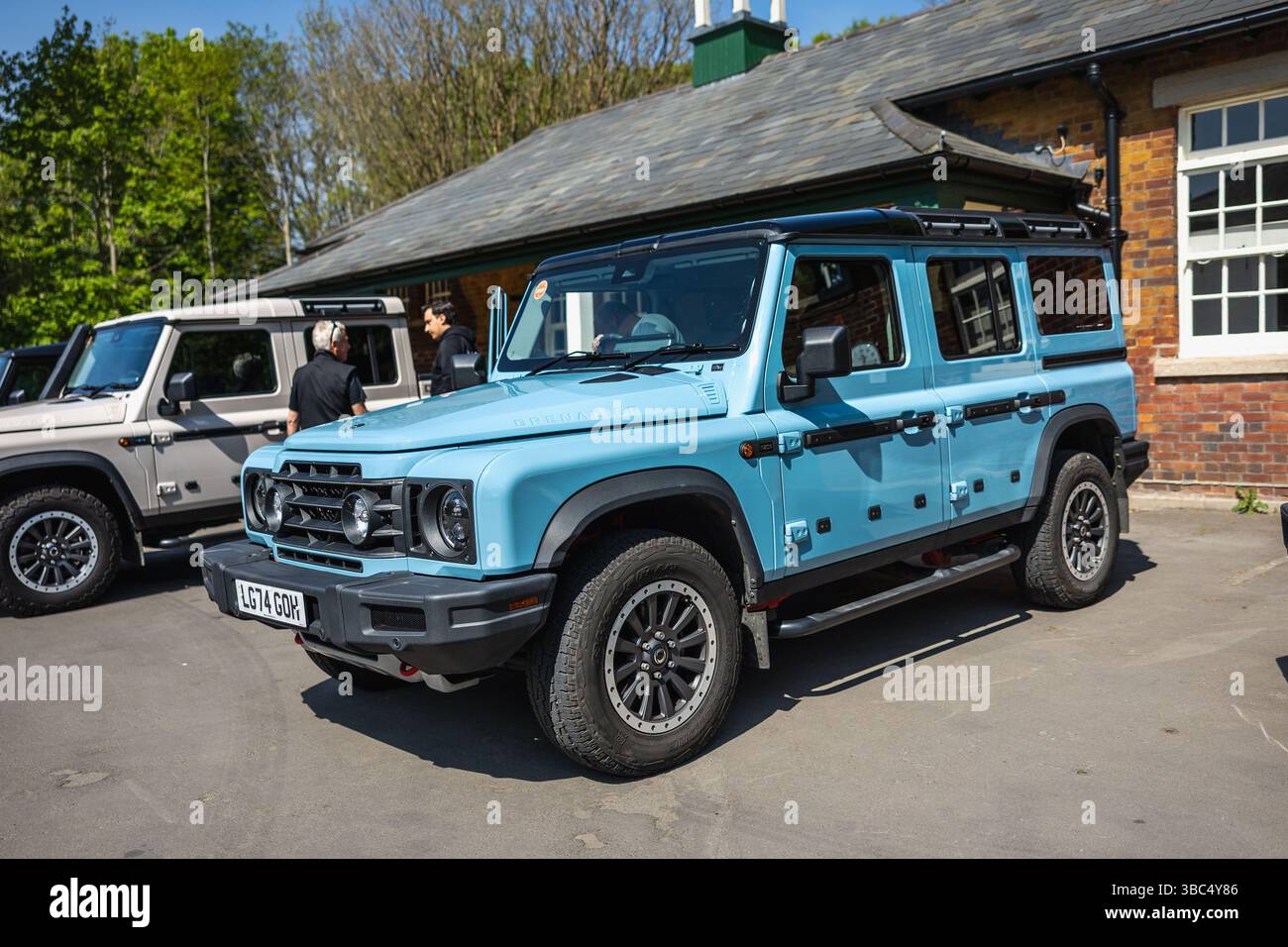 Ineos Grenadier Fieldmaster, on display at the Bicester Scramble held ...