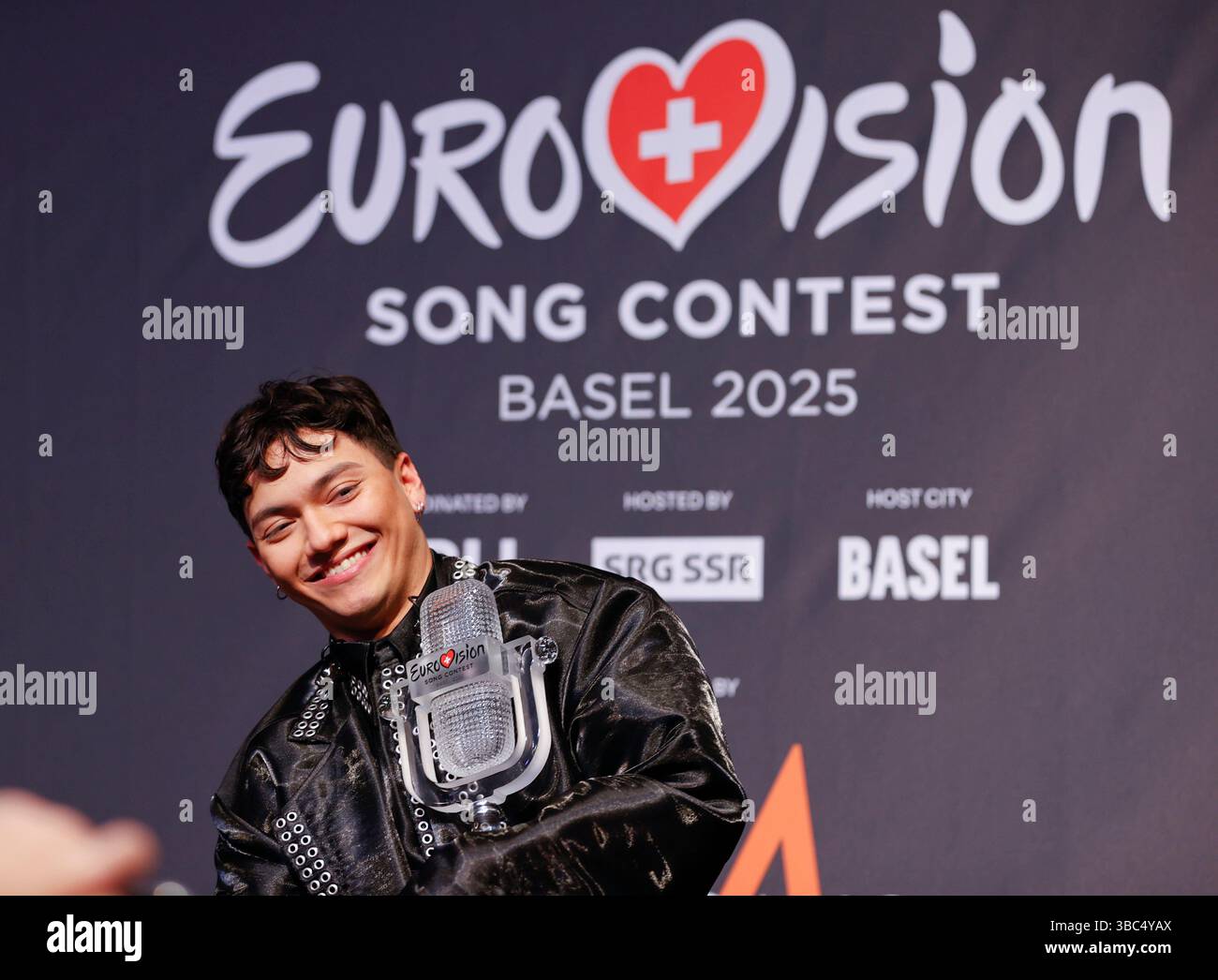 Basel, Switzerland - May 18, 2025: ESC 2025 - Press Conference ...
