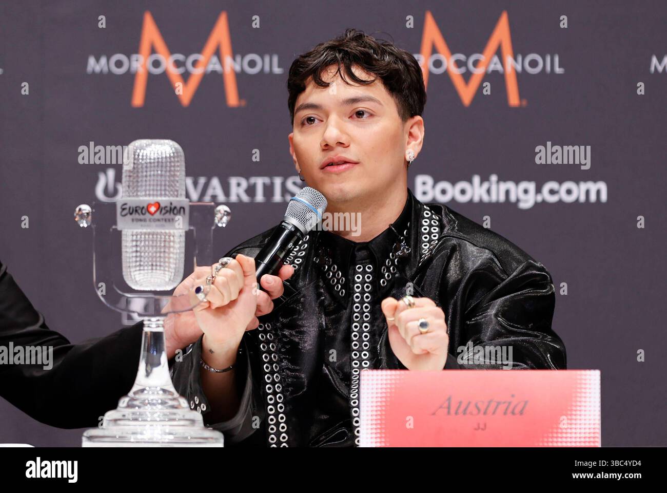 Basel, Switzerland - May 18, 2025: ESC 2025 - Press Conference ...