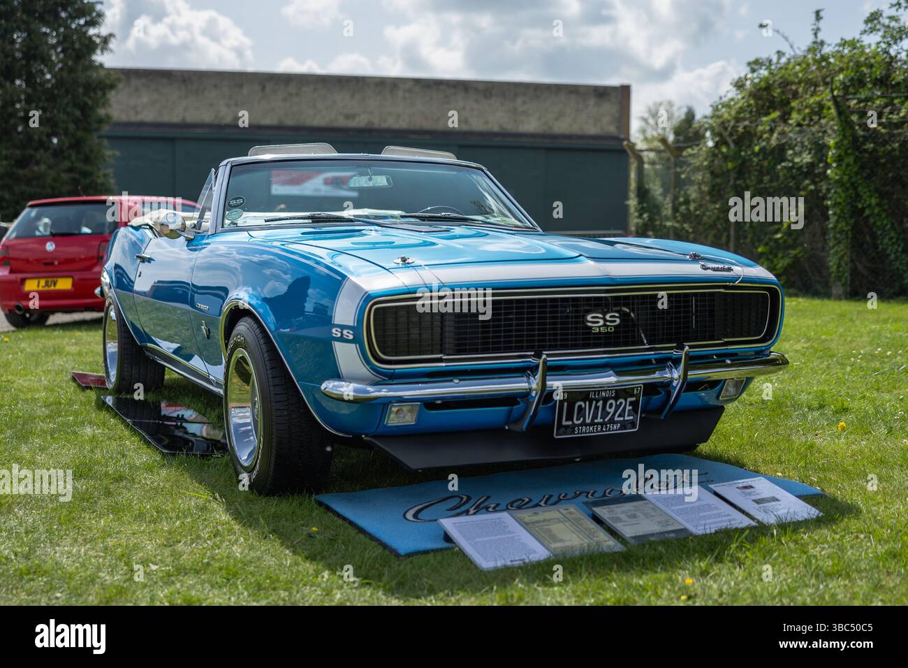 1967 Chevrolet Camaro, on display at the Bicester Scramble held on the ...