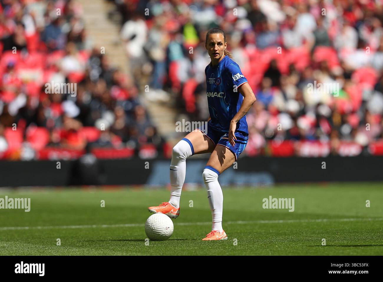 Wembley Stadium, London, UK. 18th May, 2025. Womens FA Cup Final ...