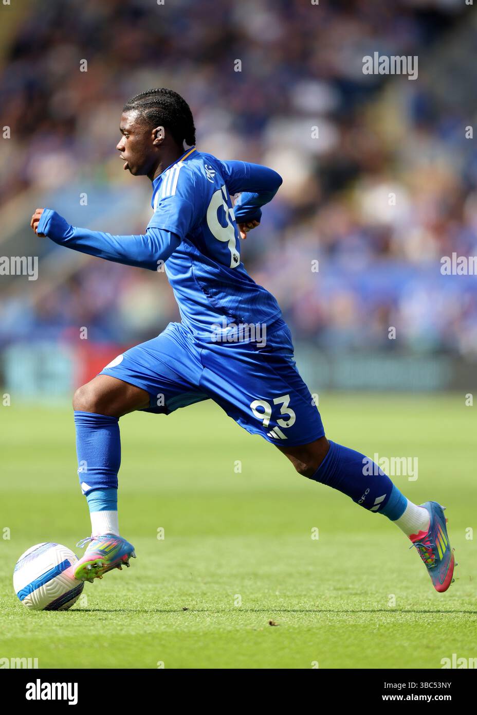 Leicester City's Jeremy Monga during the Premier League match at King ...