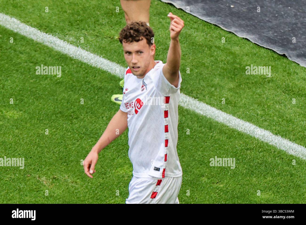 Cologne, Germany. 18th May, 2025. Soccer: Bundesliga 2, 1. FC Köln - 1. FC Kaiserslautern ...