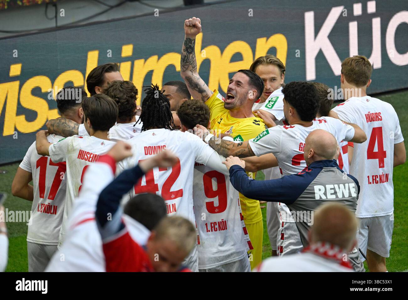 Cologne, Germany. 18th May, 2025. Soccer, Bundesliga 2, 1. FC Köln - 1 ...