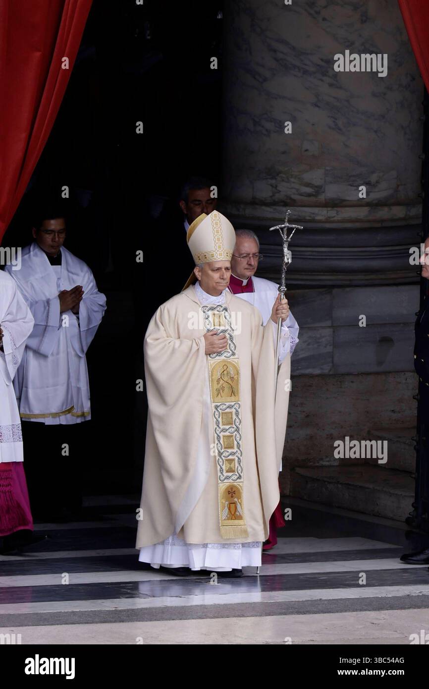 Holy Mass for the Beginning of the Pontificate of Pope Leo XIV Holy Father Leo XIV during a Holy ...