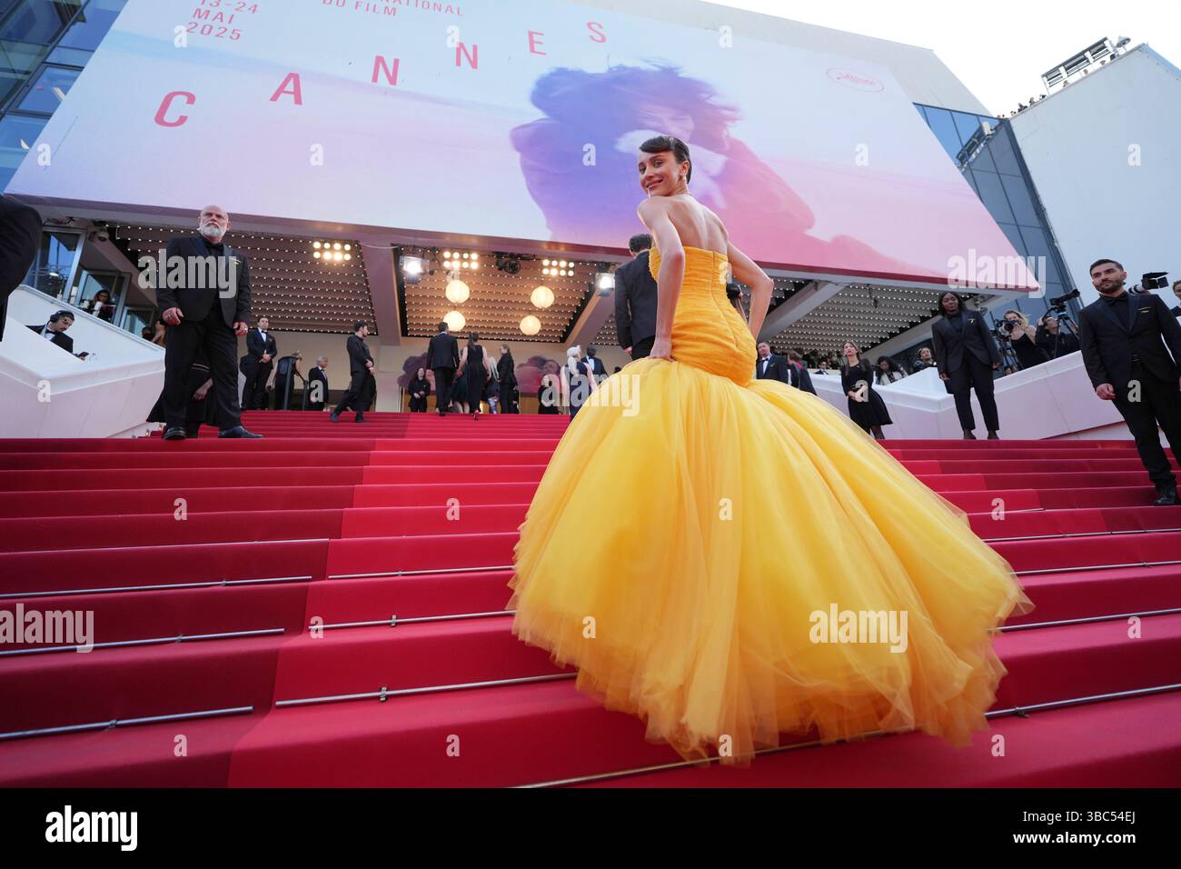 Mary Leest poses for photographers upon arrival at the premiere of the ...