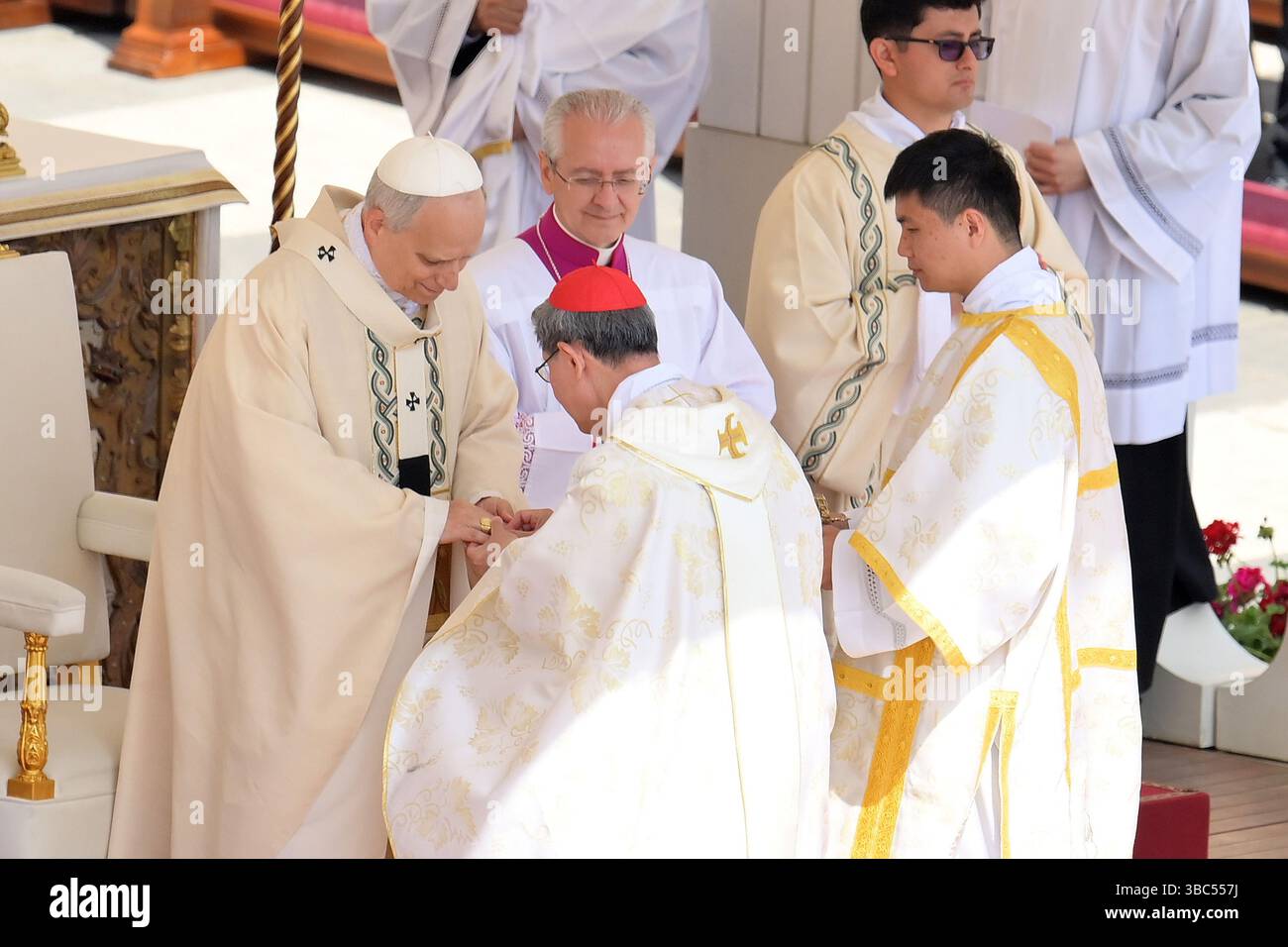 The Mass of the beginning of the Pontificate of Pope Leo XIV. St. Peter ...