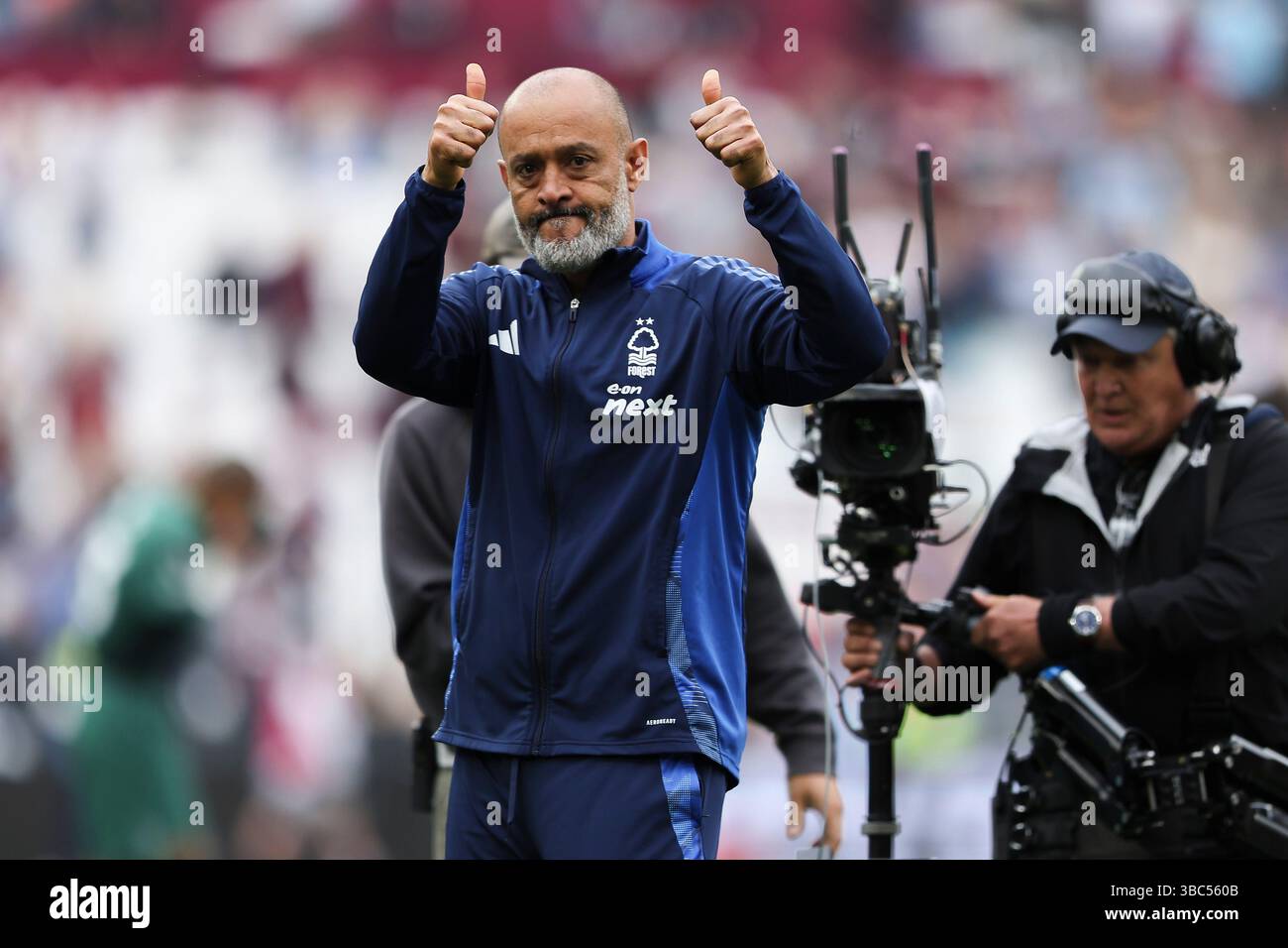 London Stadium, London, UK. 18th May, 2025. Premier League Football, West Ham United versus ...
