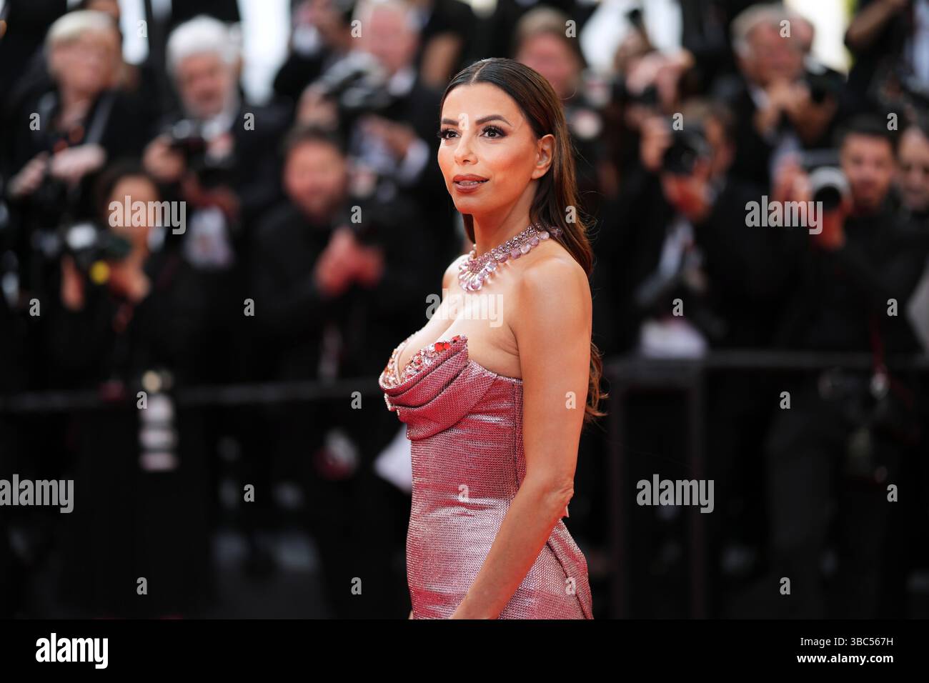 Eva Longoria poses for photographers upon arrival at the premiere of ...