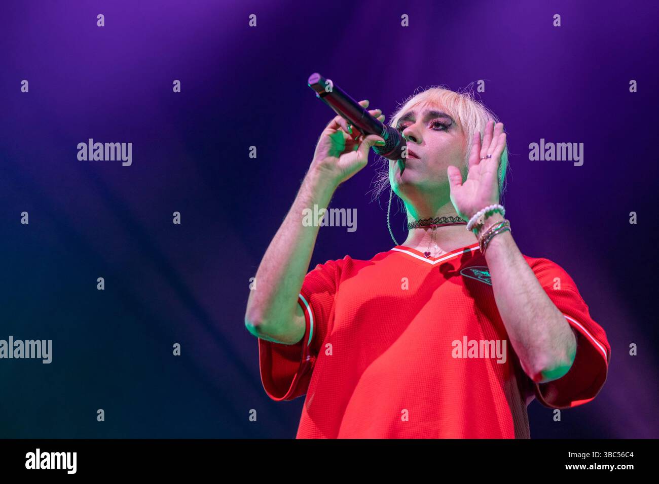 Madison, USA. 17th May, 2025. Ela Melo of Rainbow Kitten Surprise at ...