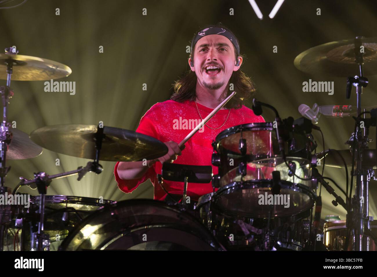 Madison, USA. 17th May, 2025. Jess Haney of Rainbow Kitten Surprise at ...