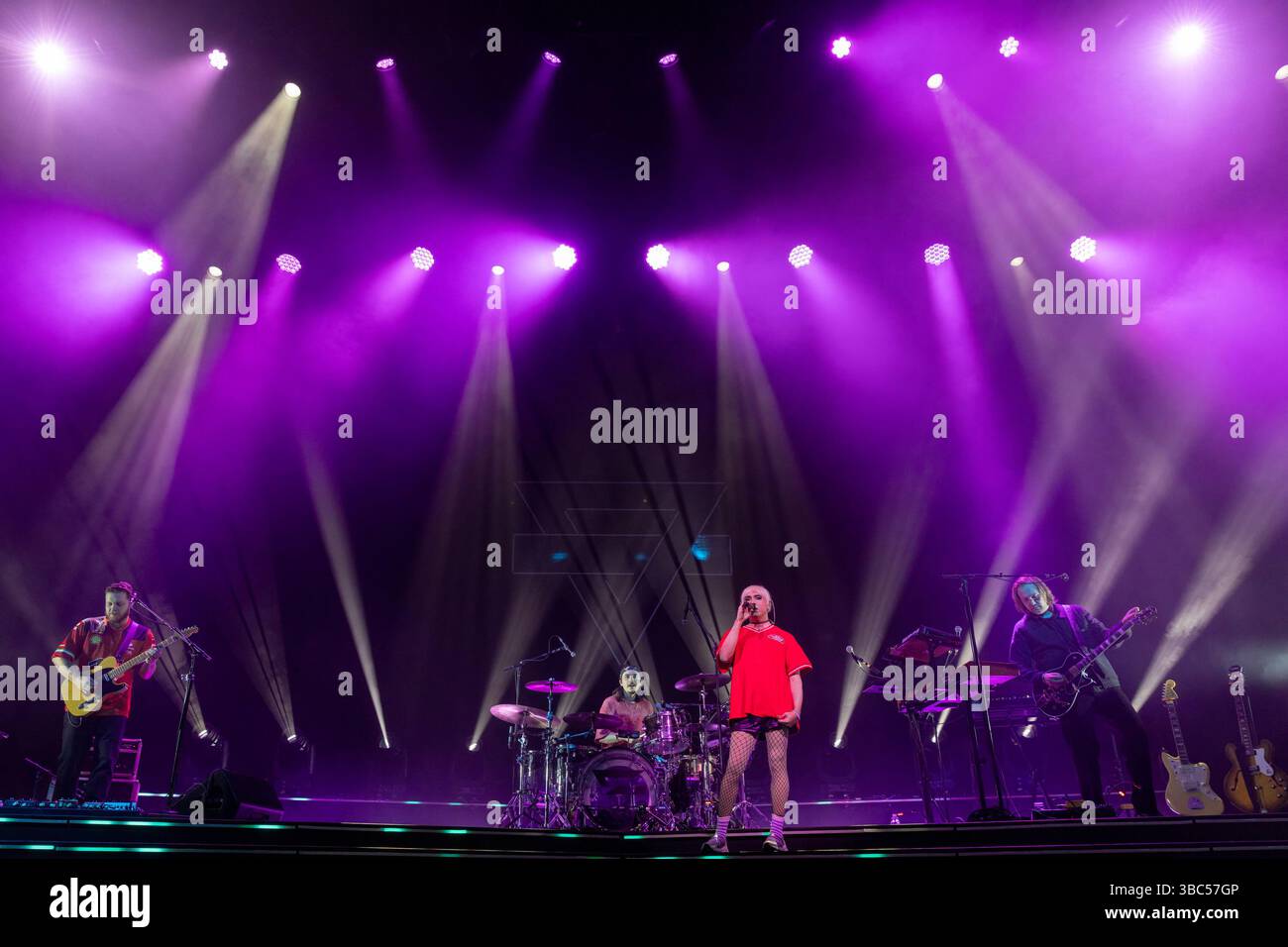 Madison, USA. 17th May, 2025. Ethan Goodpaster, Jess Haney and Ela Melo ...