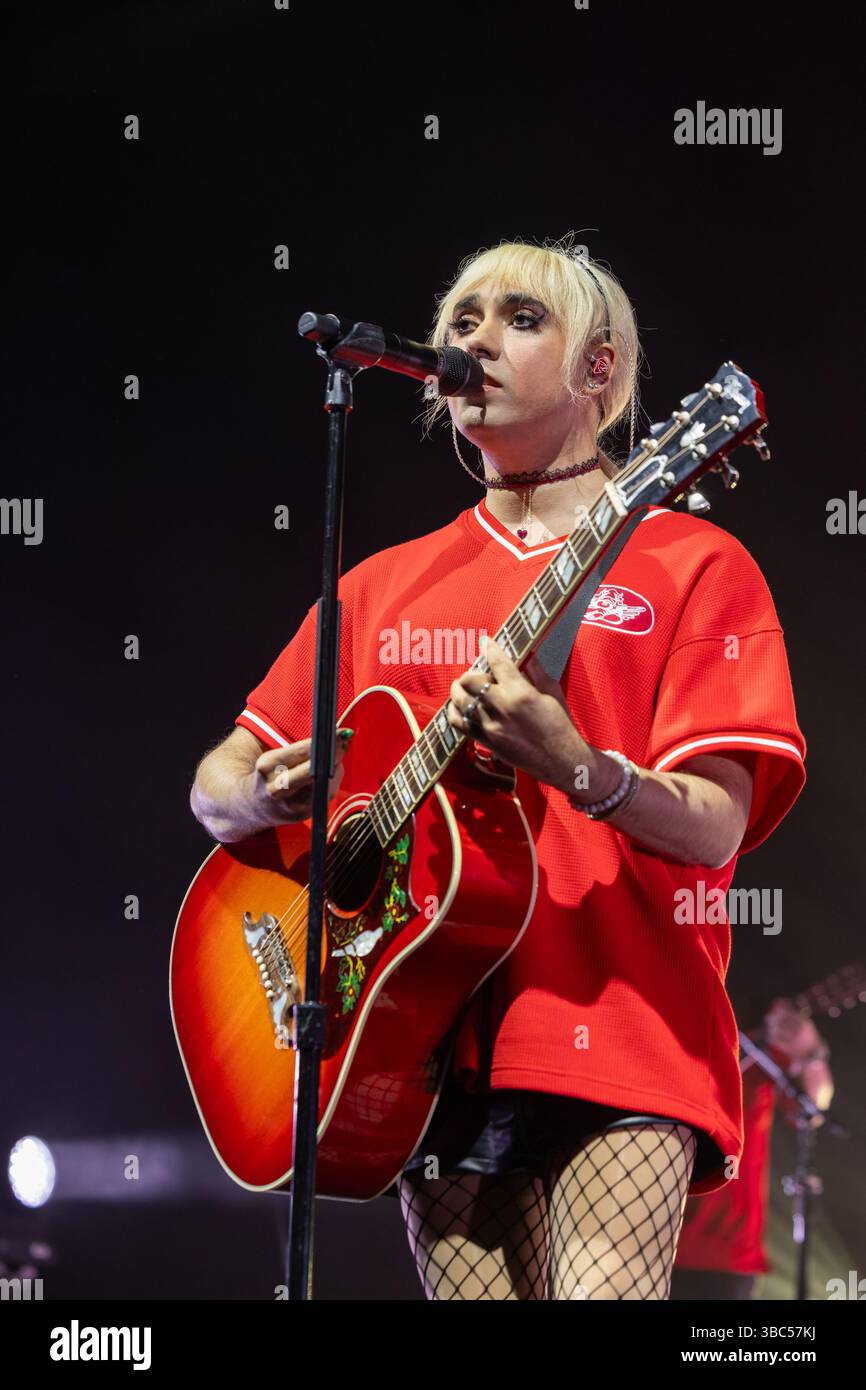 Madison, USA. 17th May, 2025. Ela Melo of Rainbow Kitten Surprise at ...