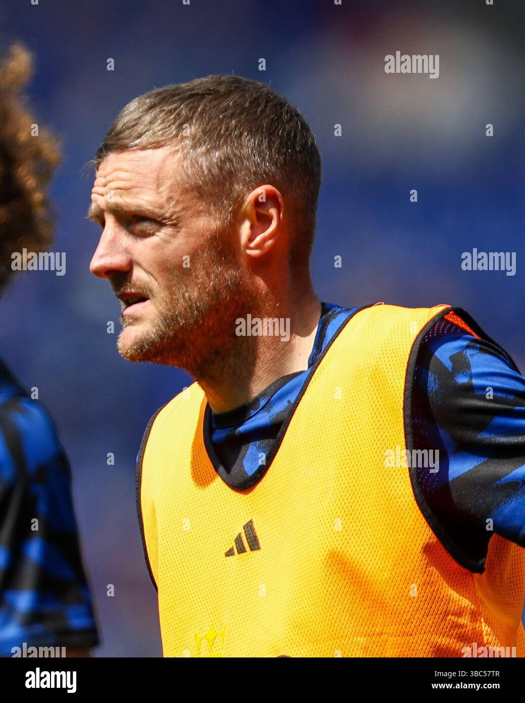 King Power Stadium, Leicester on Sunday 18th May 2025. #9, Jamie Vardy ...