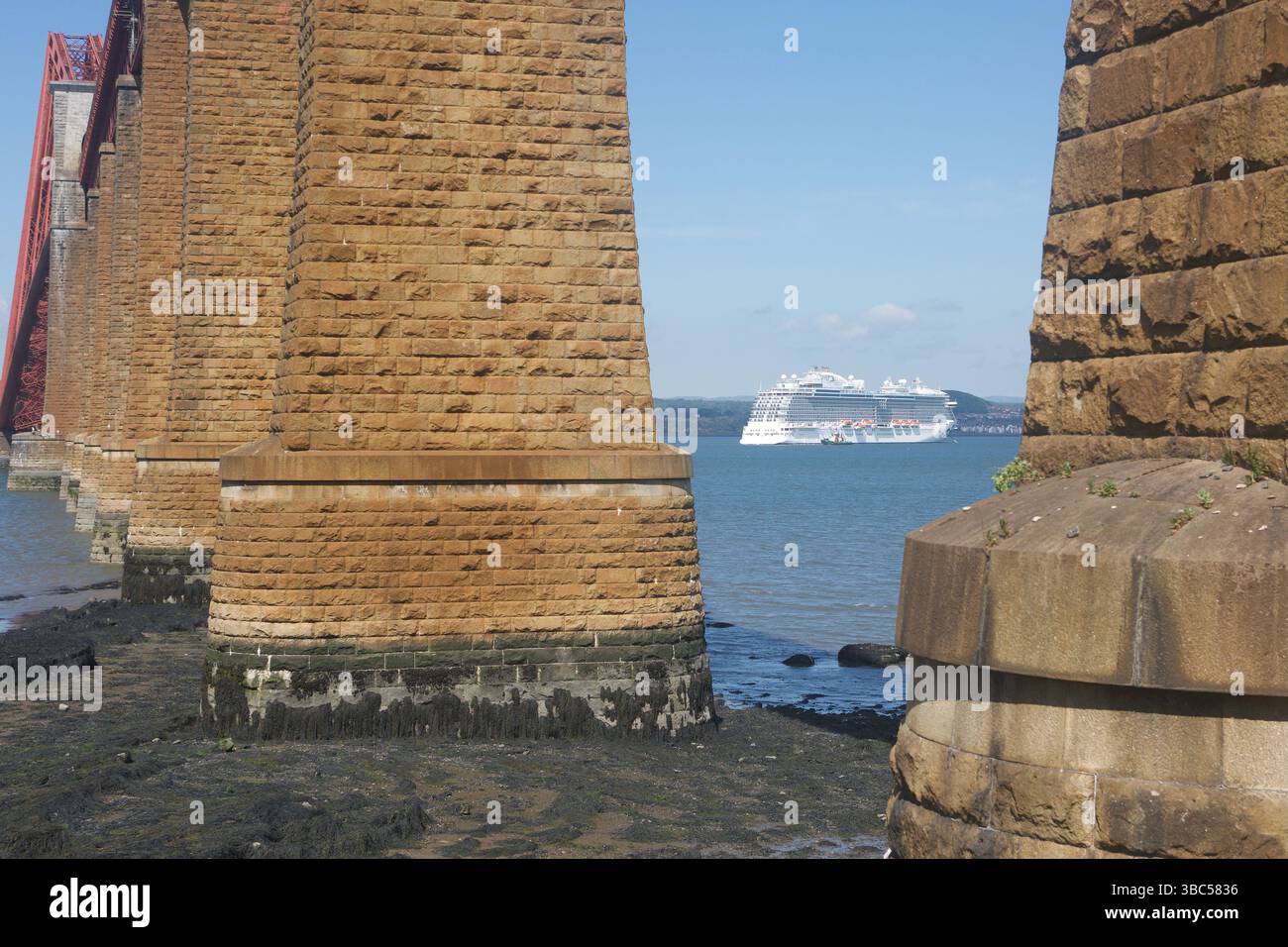 South Queensferry, Scotland, UK, 18th May 2025: The 1,083 ft long ...
