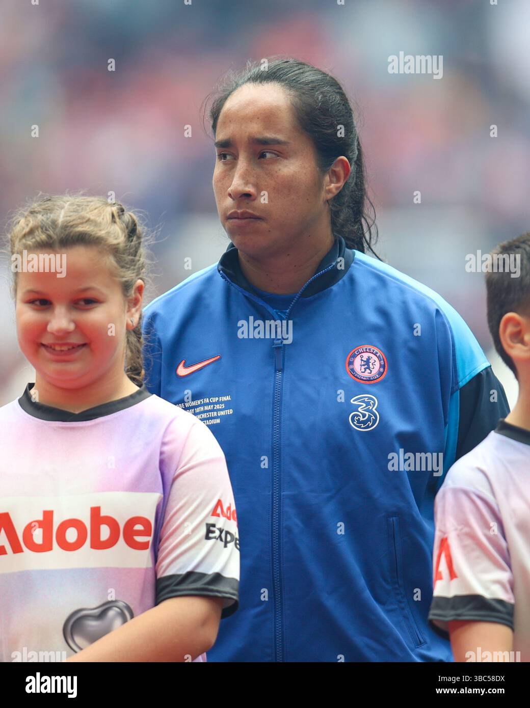 London, England, May 18th 2025: Mayra Ramirez (7 Chelsea) during the ...
