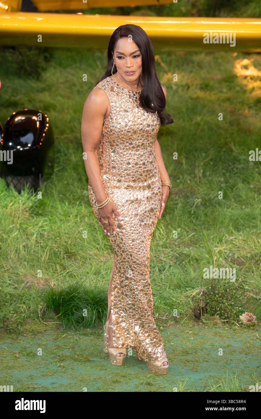 Angela Bassett attends the global premiere for Mission: Impossible ...