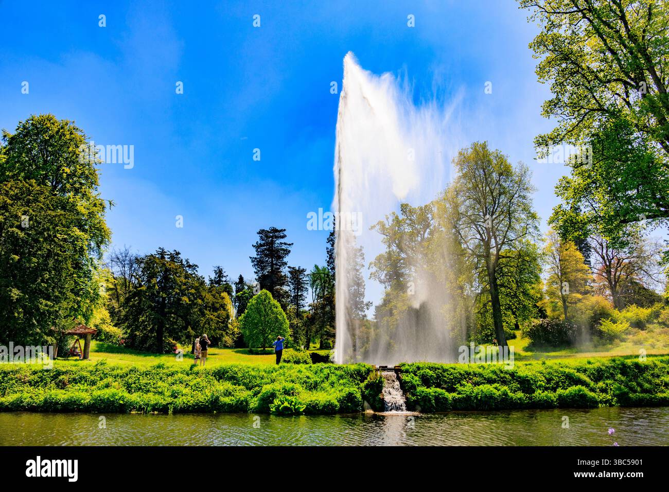The 2005 Centenary Fountain in the Mermaid Pond is claimed to be the ...