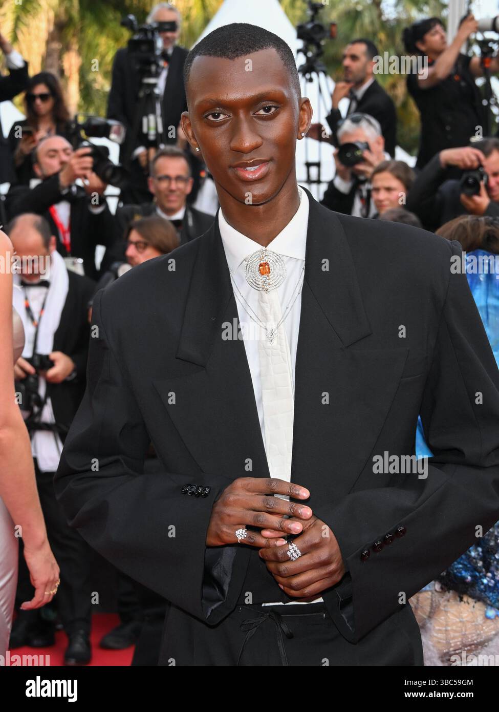 Cannes, France. 18th May, 2025. Evening 6 - Red Carpet of the Film THE ...