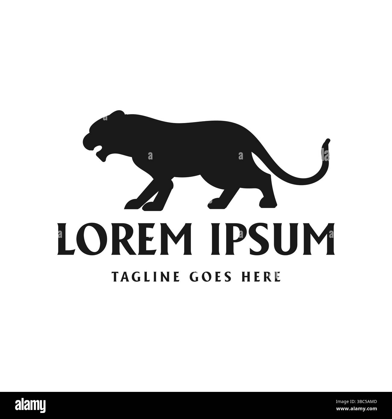 Jaguar Puma Cheetah Leopard Puma Lion Tiger Panther Silhouette Logo ...