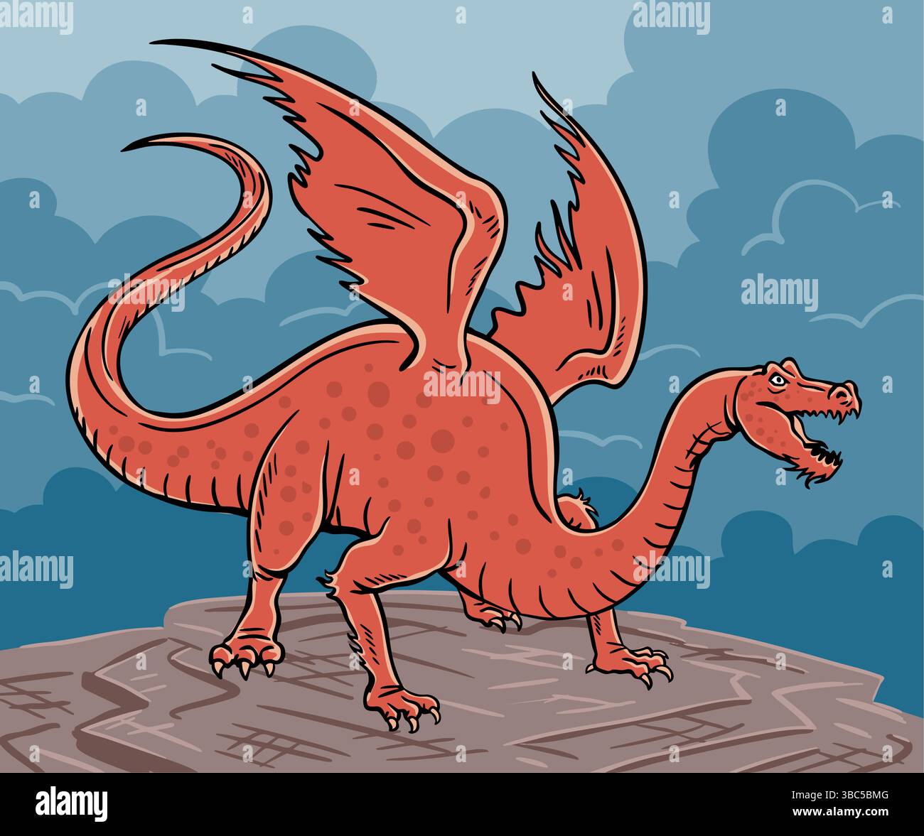 Wings of the storm Stock Vector Images - Alamy