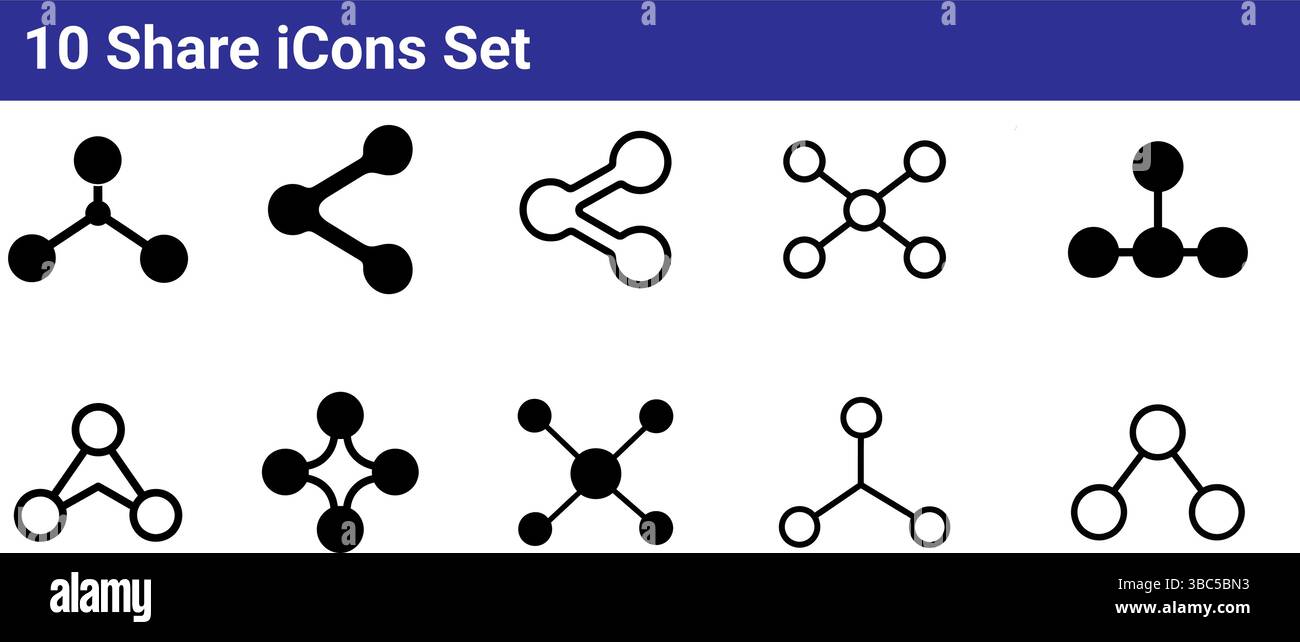 Network share vector vectors hi-res stock photography and images - Alamy
