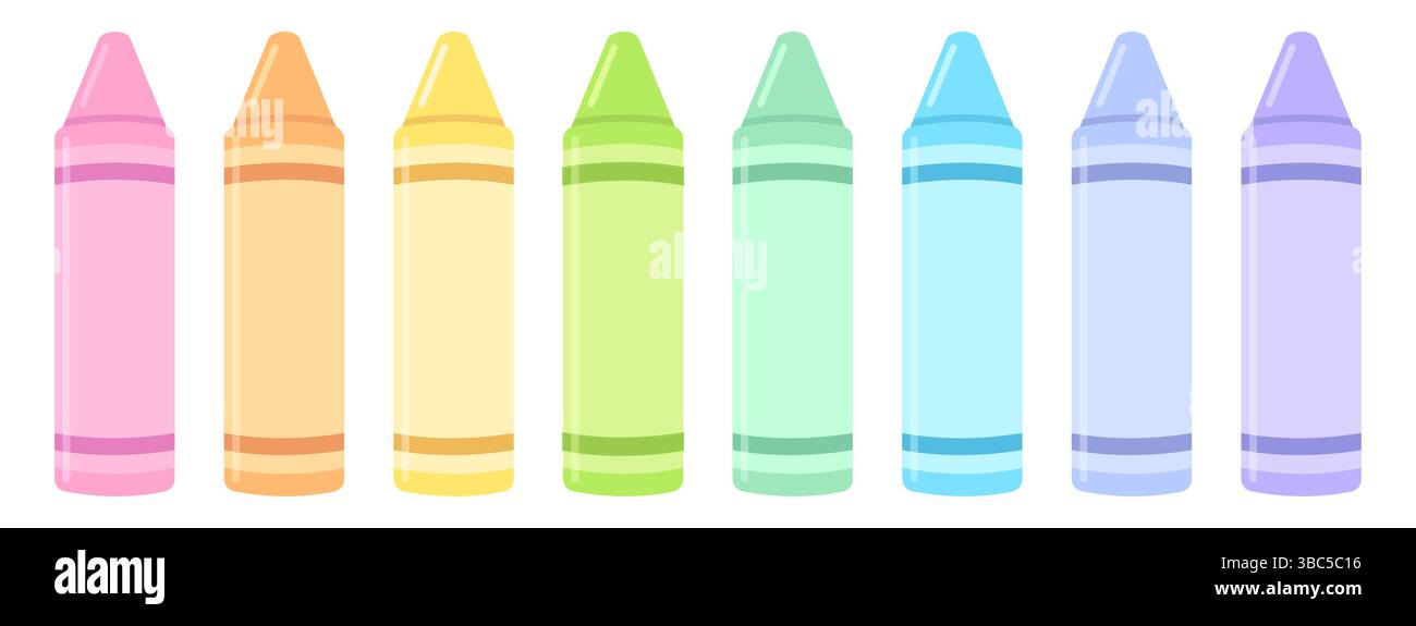 School crayon clipart hi-res stock photography and images - Alamy