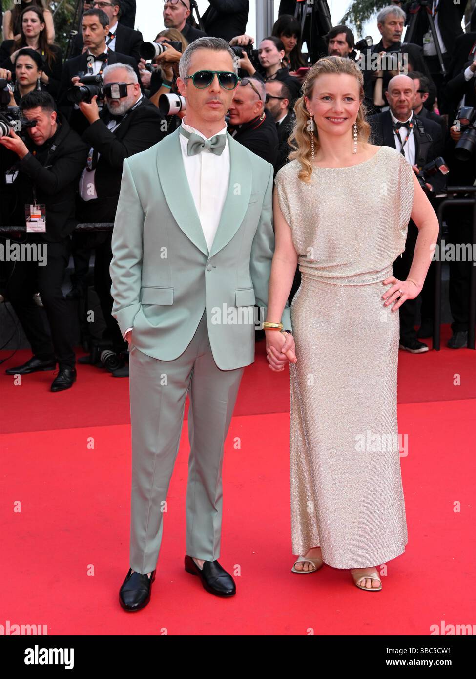 Cannes, France. 18th May, 2025. evening 6 - Red Carpet of the film "The ...
