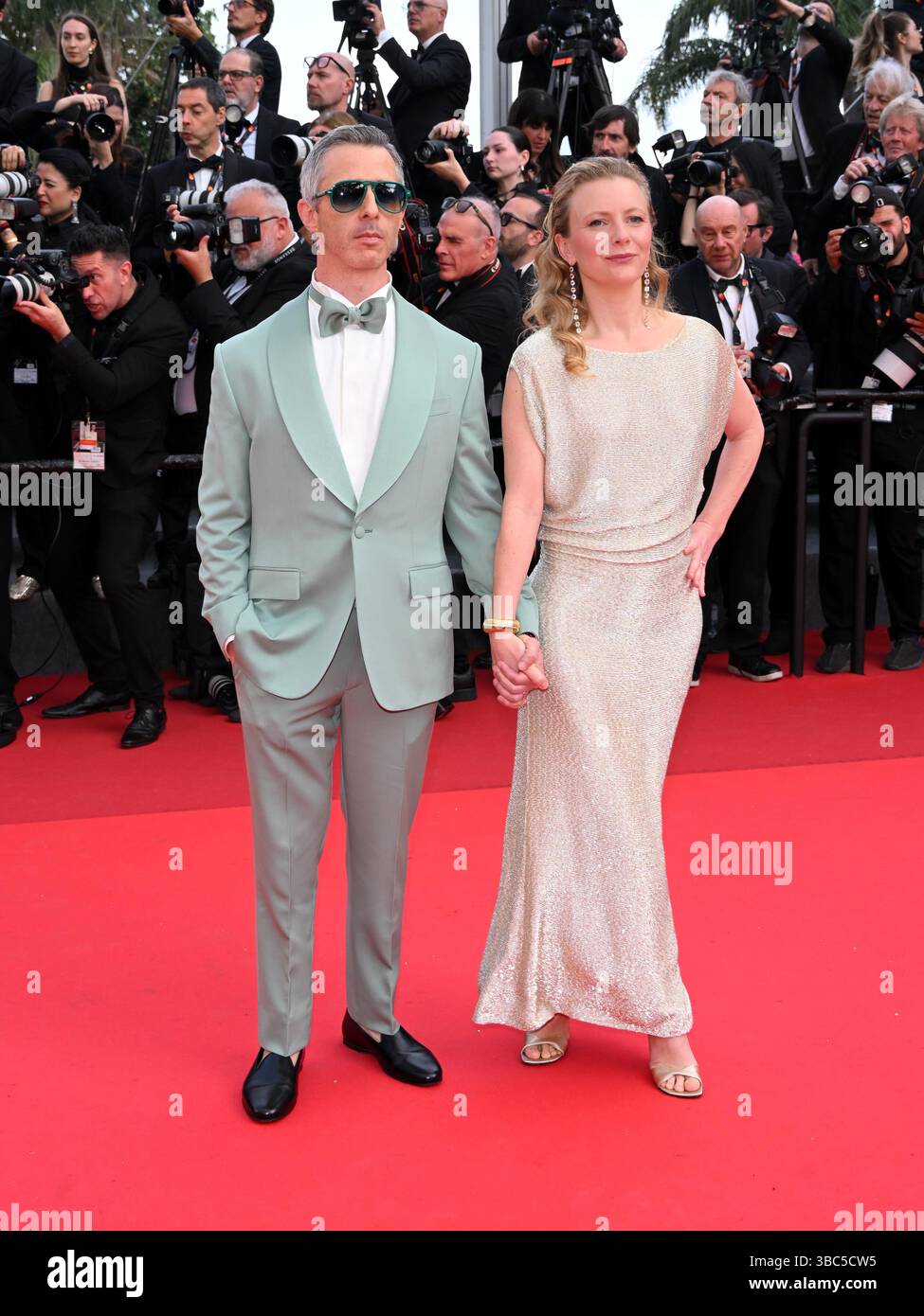 Cannes, France. 18th May, 2025. evening 6 - Red Carpet of the film "The ...
