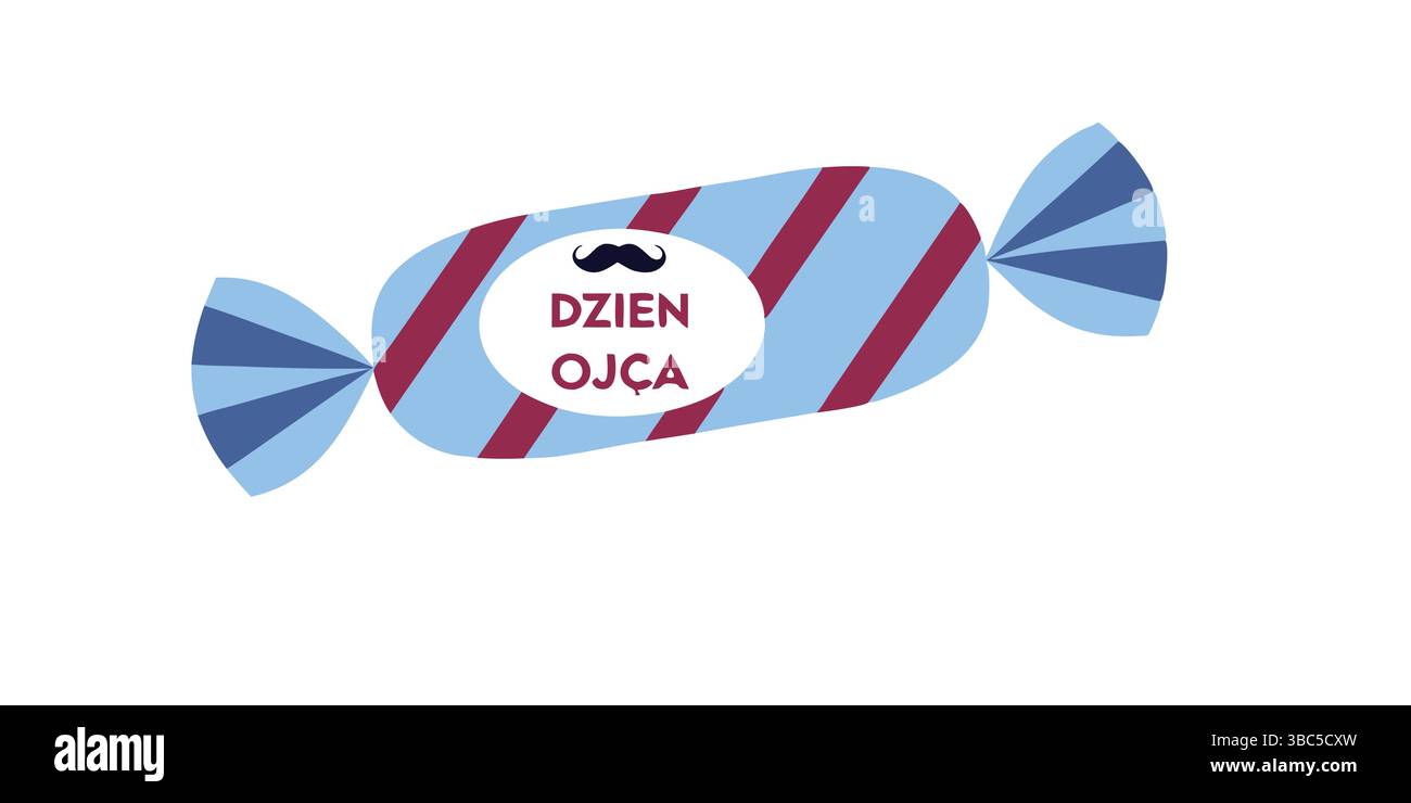 Fathers day poland sweet treat graphic vector hi-res stock photography ...