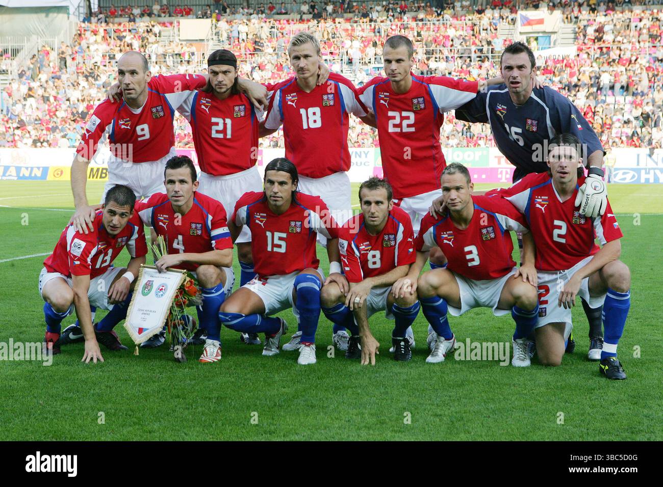 FILE PHOTO Czech national soccer team players pose for a team photo ...