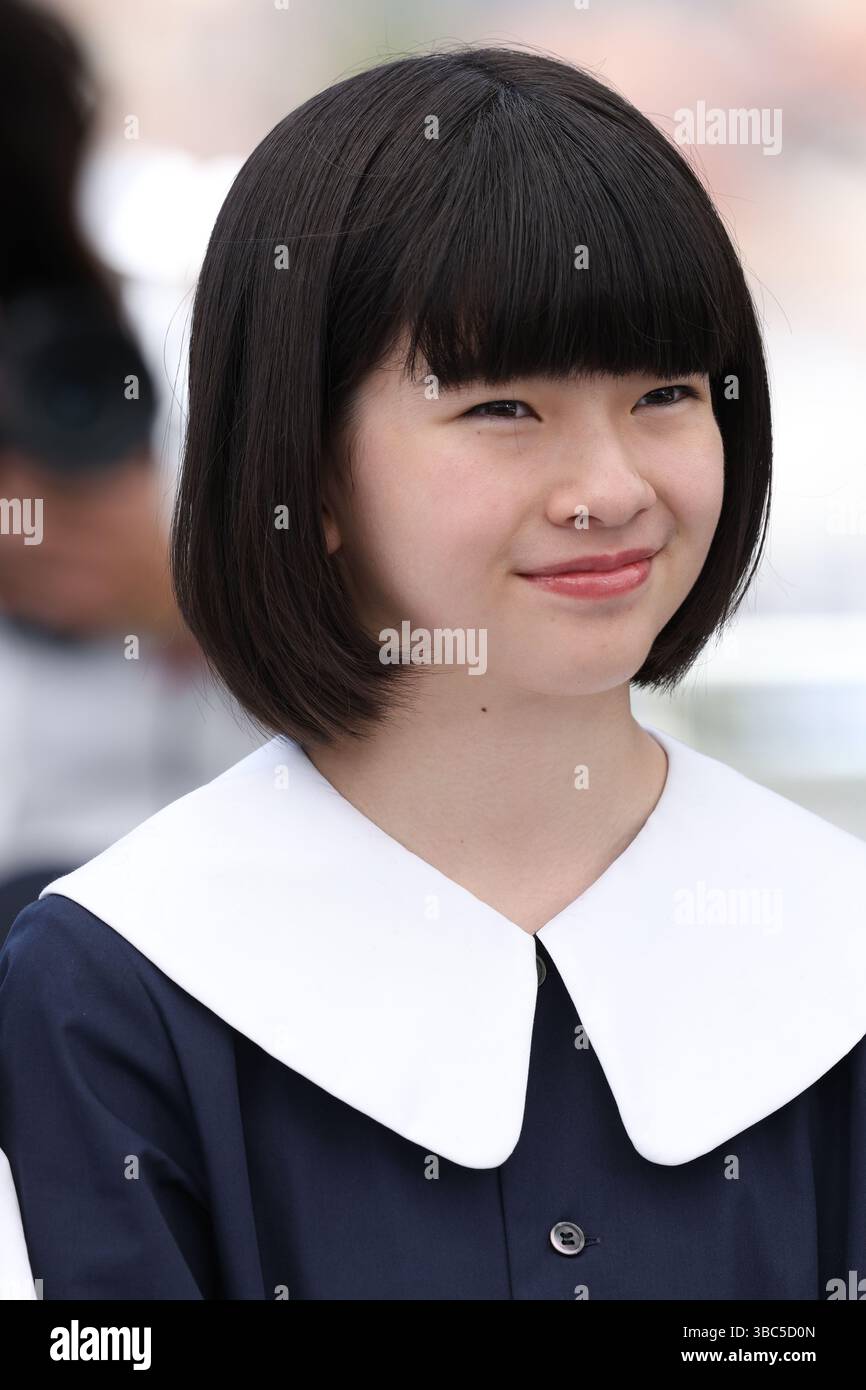 Cannes, France. 18th May, 2025. Yui Suzuki duriung the 'Renoir' photocall, 78th Cannes Film ...
