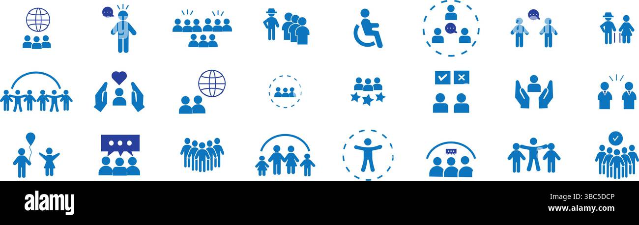 Business collaboration symbols Cut Out Stock Images & Pictures - Alamy