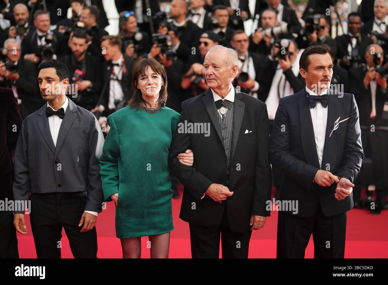 Riz Ahmed, from left, Charlotte Gainsbourg, Bill Murray and Rupert ...