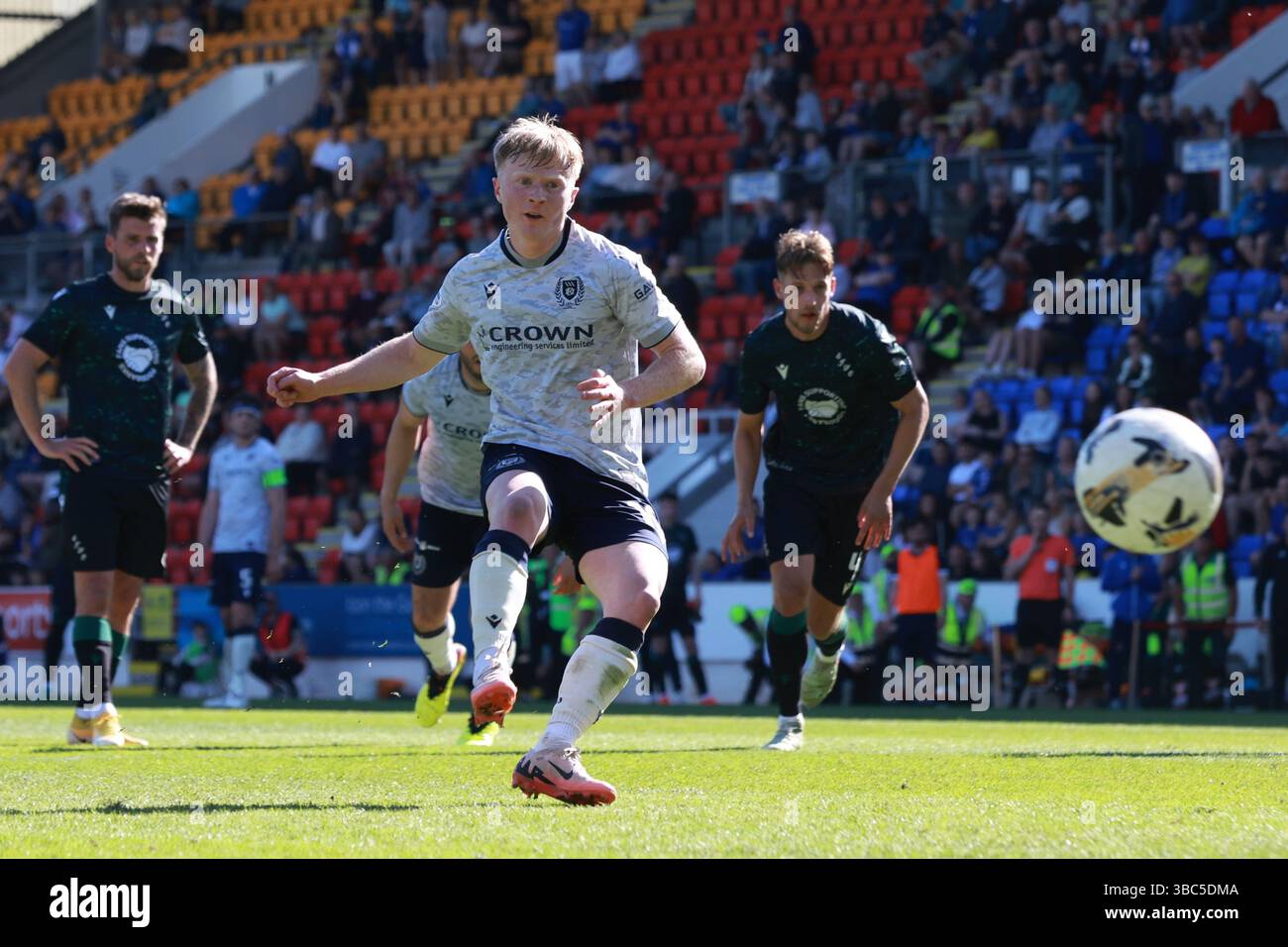 18th May 2025; McDiarmid Park, Perth, Scotland: Scottish Premiership Football, St Johnstone ...