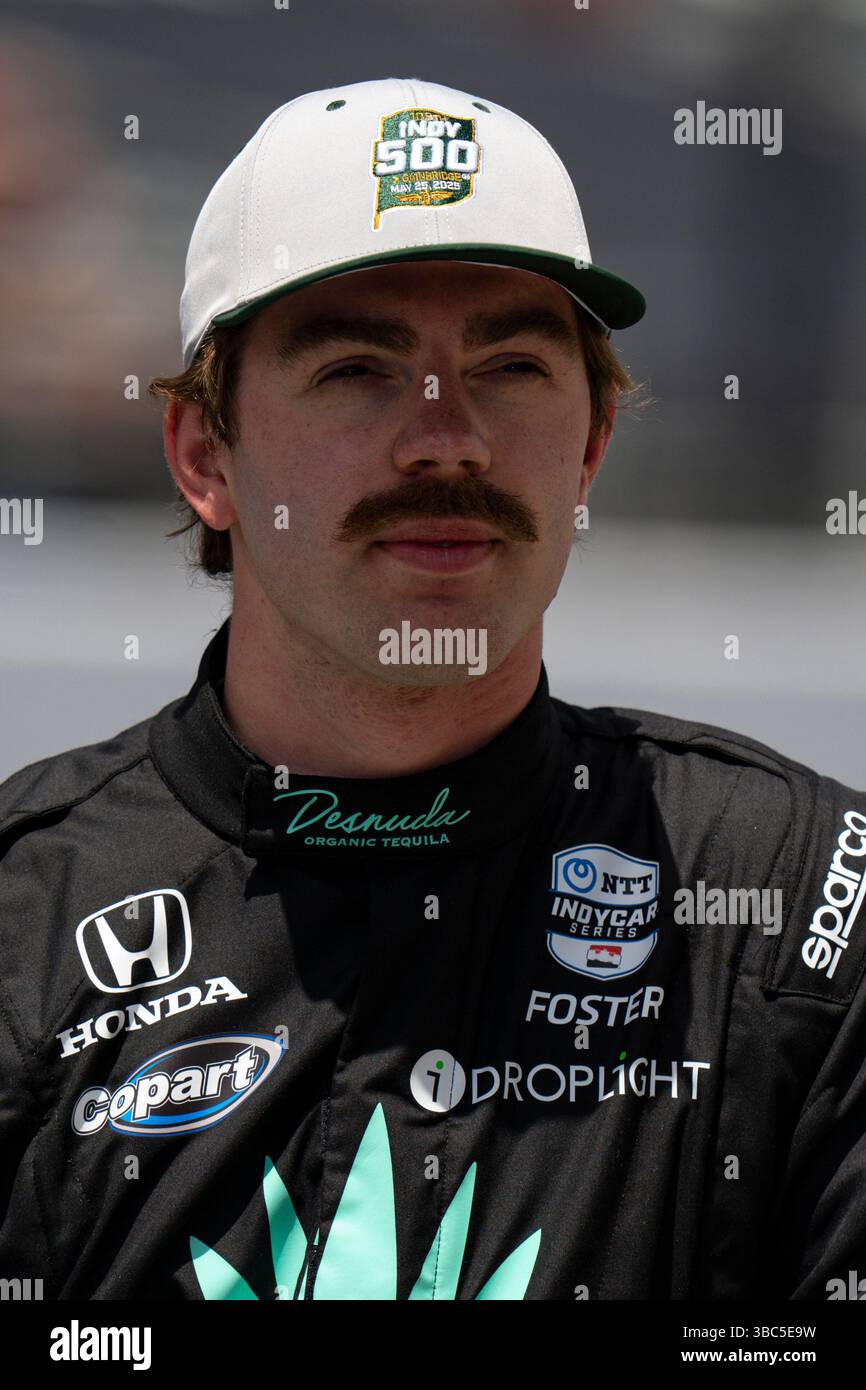 Louis Foster, of the United Kingdom, poses for a photo after he ...