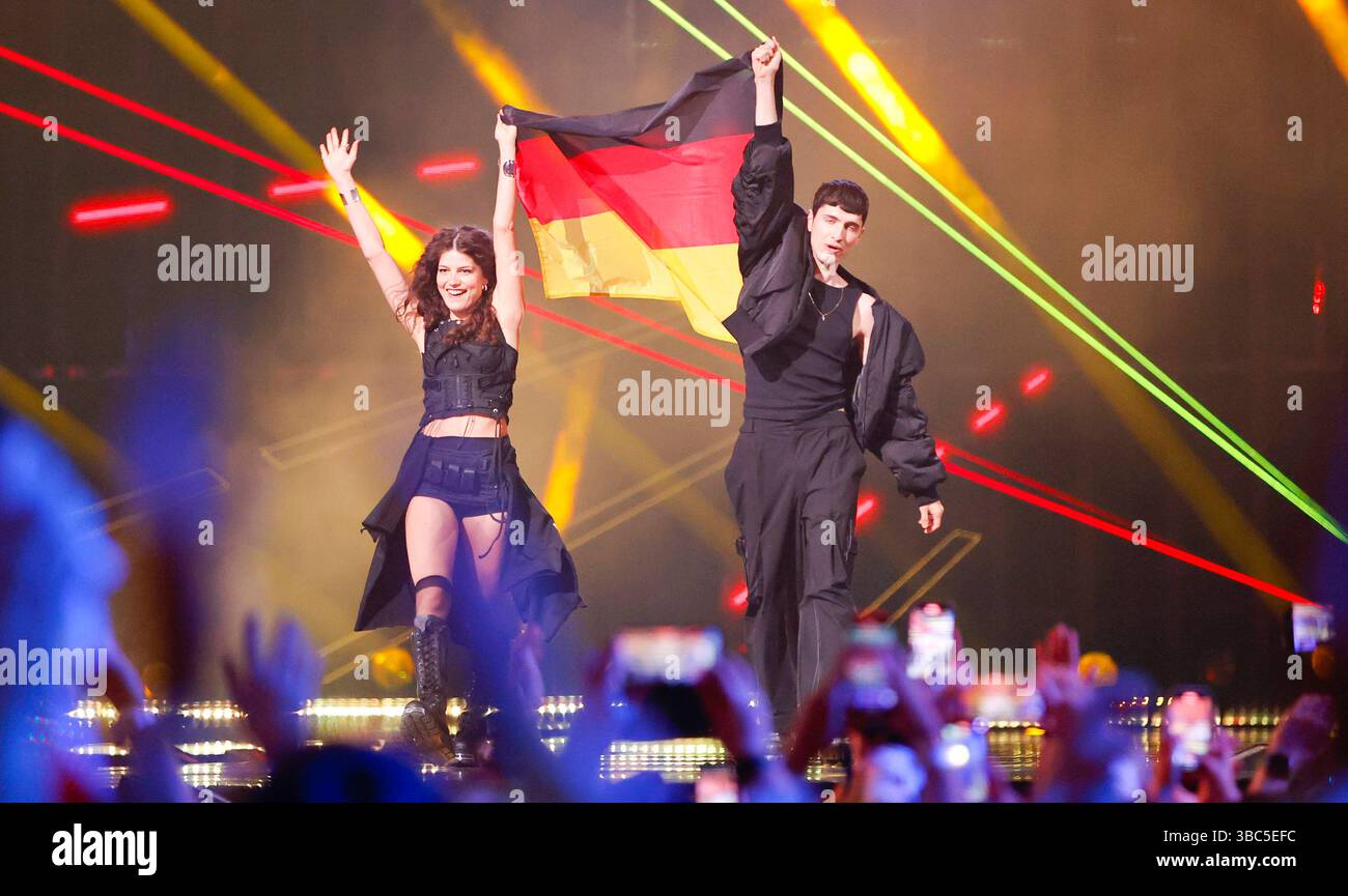 Basel, Switzerland - May 17, 2025: Eurovision Song Contest, ESC 2025 ...