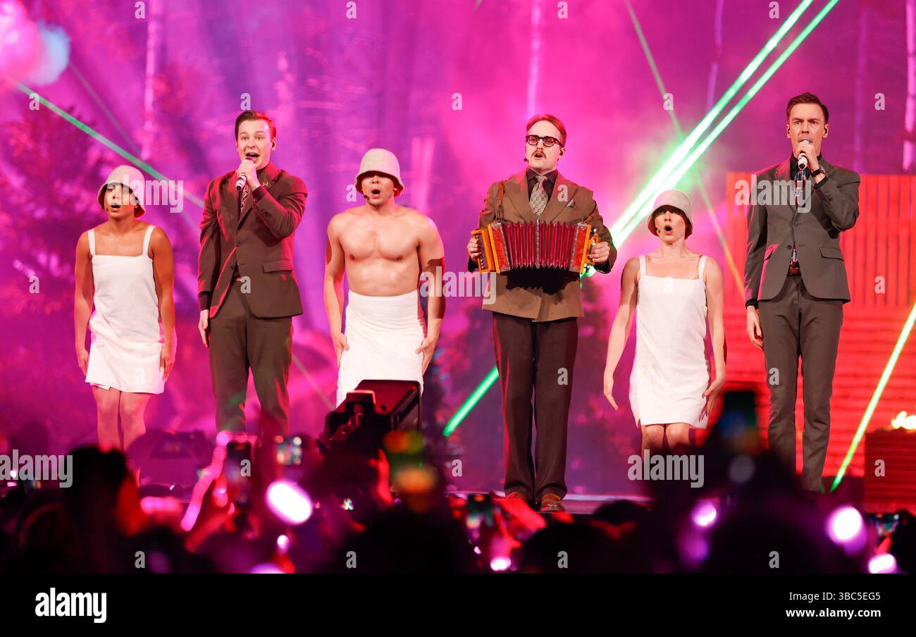 Basel, Switzerland - May 17, 2025: Eurovision Song Contest, ESC 2025 ...
