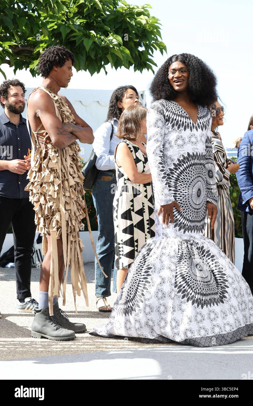 Cannes, France. 18th May, 2025. Jonathan Guilherme and Marcalina ...