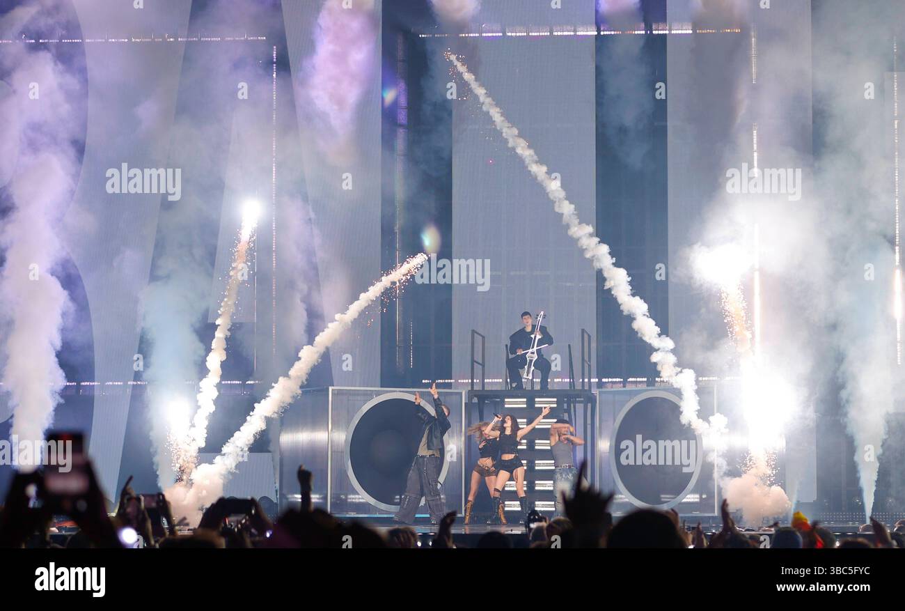 Basel, Switzerland - May 17, 2025: Eurovision Song Contest, ESC 2025 ...