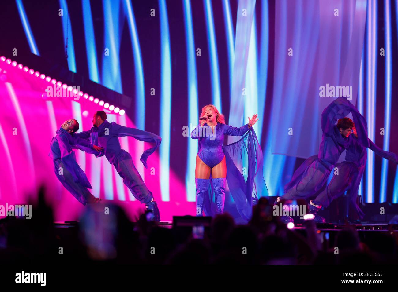 Basel, Switzerland - May 17, 2025: Eurovision Song Contest, ESC 2025 ...