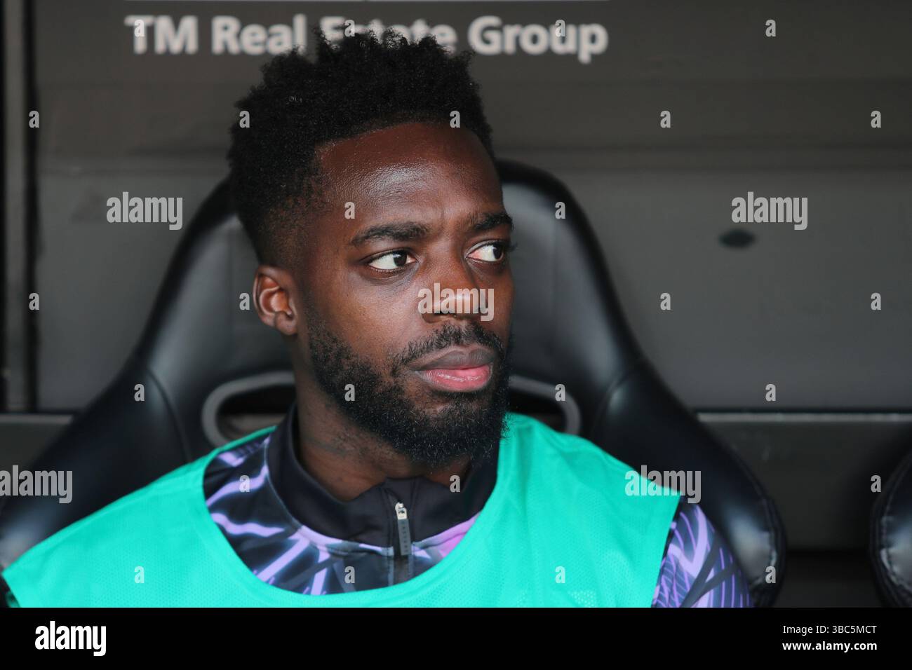 Inaki Williams of Athletic Club looks on during the Spanish League ...