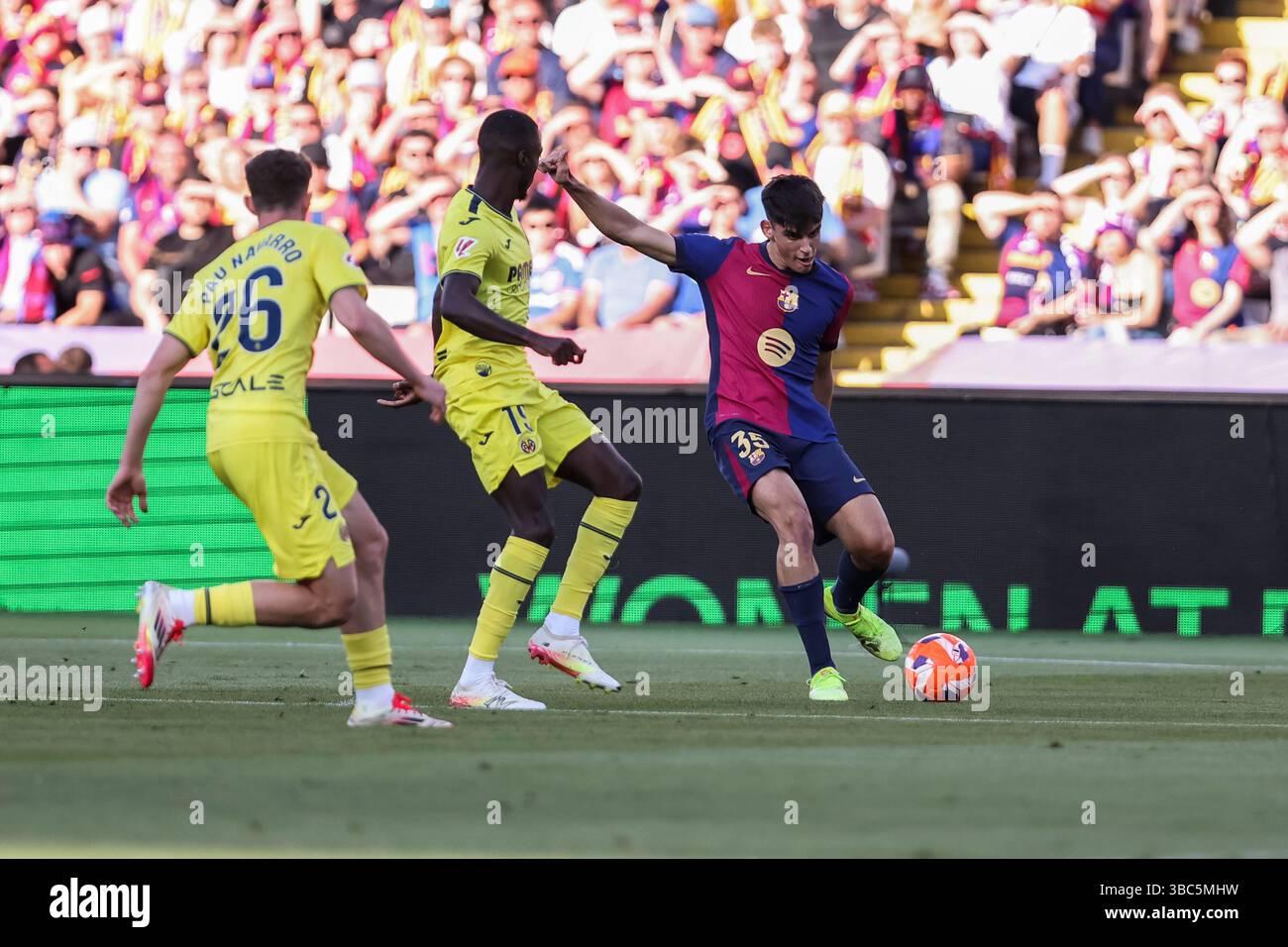 Gerard Martin of FC Barcelona in action during the Spanish league, La ...