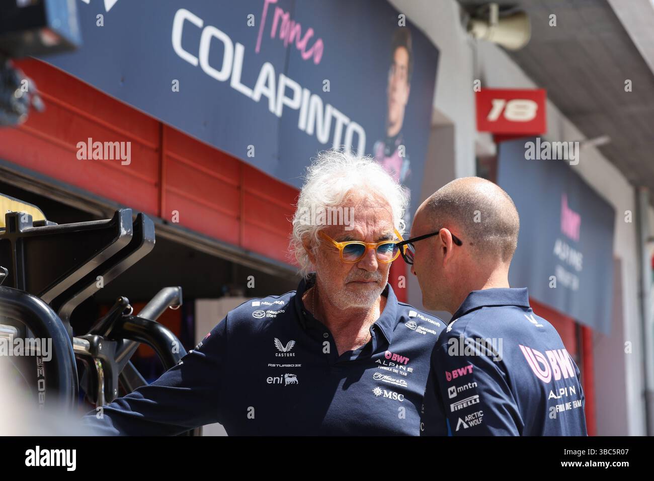 Imola, Italy. 17th May, 2025. Flavio Briatore (ITA, BWT Alpine F1 Team ...